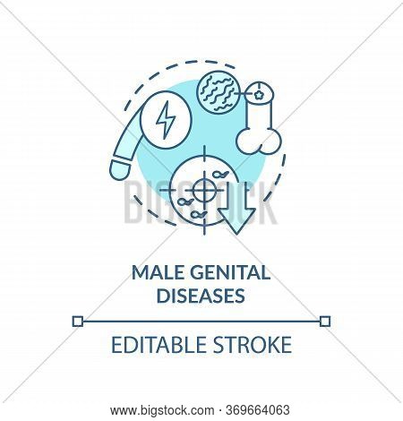 Male Genital Diseases Vector & Photo (Free Trial) | Bigstock