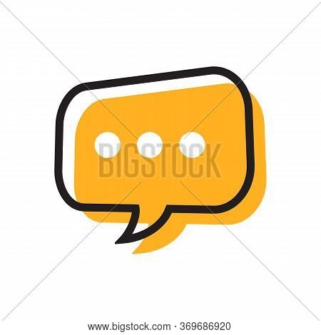 Abstract Comment Logo Vector & Photo (Free Trial) | Bigstock