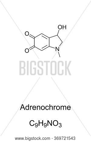 Adrenochrome Molecule Vector & Photo (Free Trial) | Bigstock