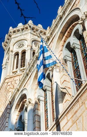 Greek Flag Athens, Image & Photo (Free Trial) | Bigstock