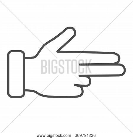 Three Fingers Gesture Vector & Photo (Free Trial) | Bigstock