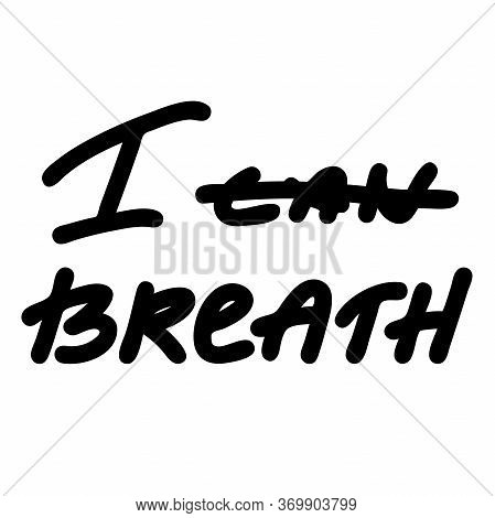 Cant Breath. Hand Vector & Photo (Free Trial) | Bigstock