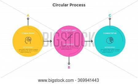 Flow Chart 3 Colorful Vector & Photo (Free Trial) | Bigstock