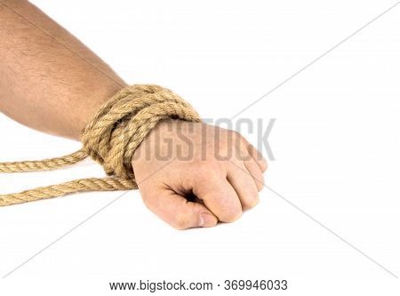 Mans Hand Tied Rope Image & Photo (Free Trial) | Bigstock
