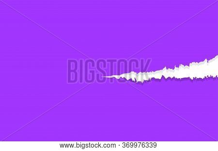 Paper Purple Tear Vector & Photo (Free Trial) | Bigstock