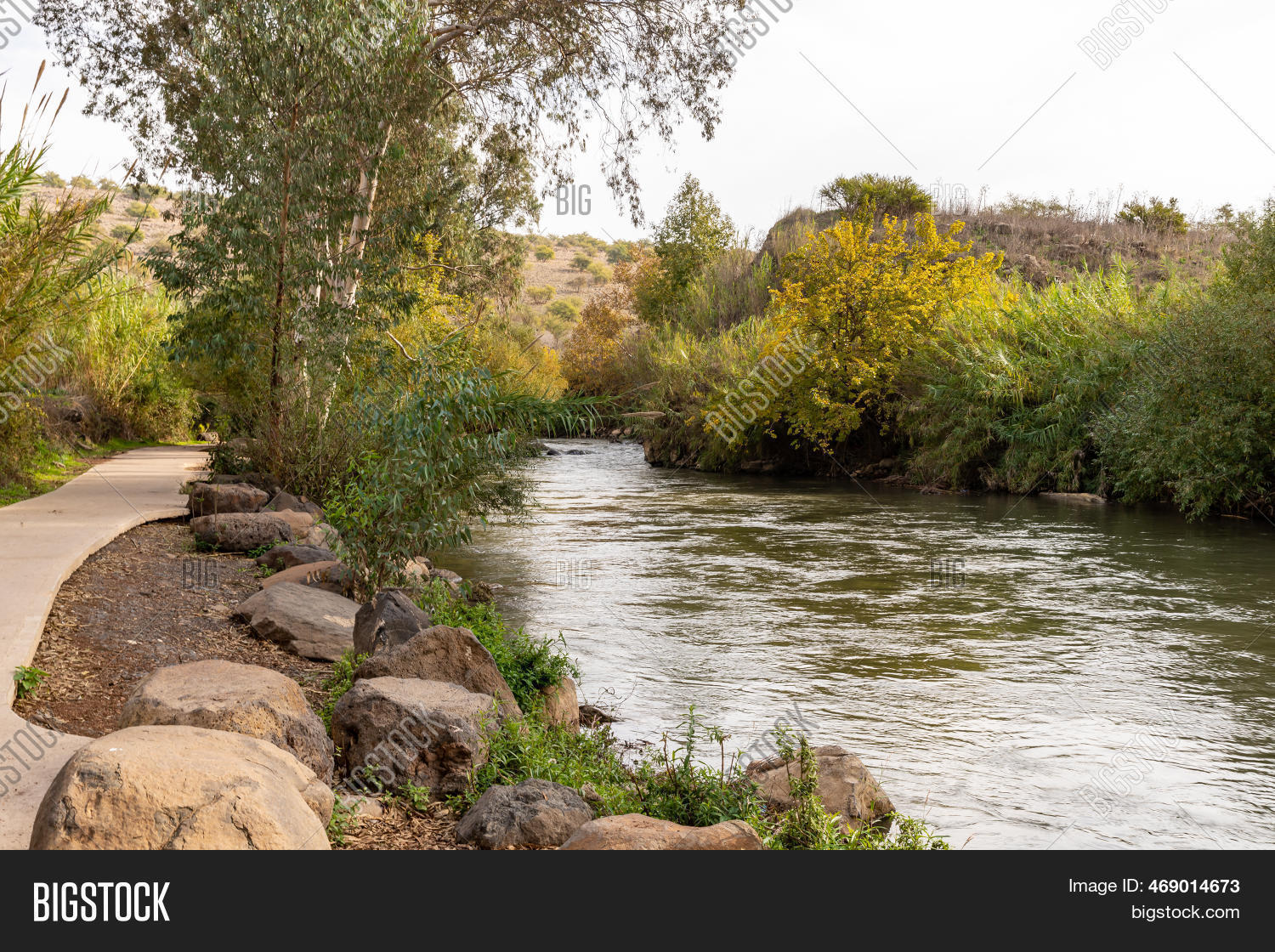 Jordan River Flows Image & Photo (Free Trial) | Bigstock