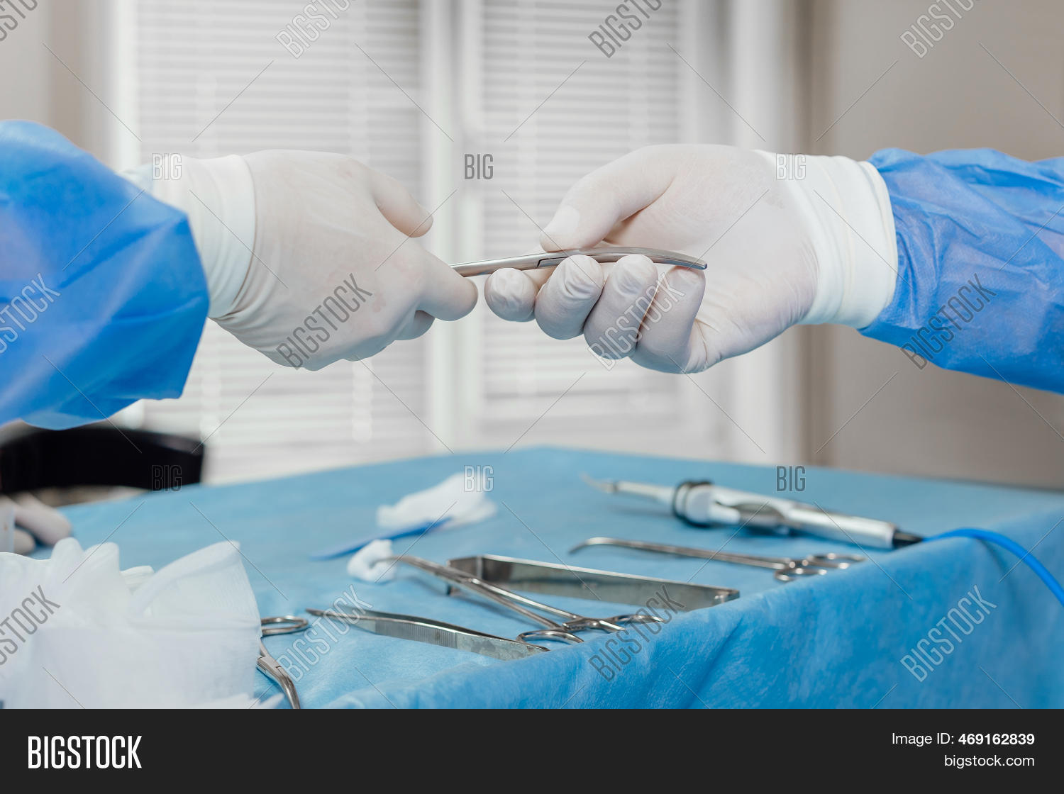 Nurses Hand Passes Image & Photo (Free Trial) | Bigstock