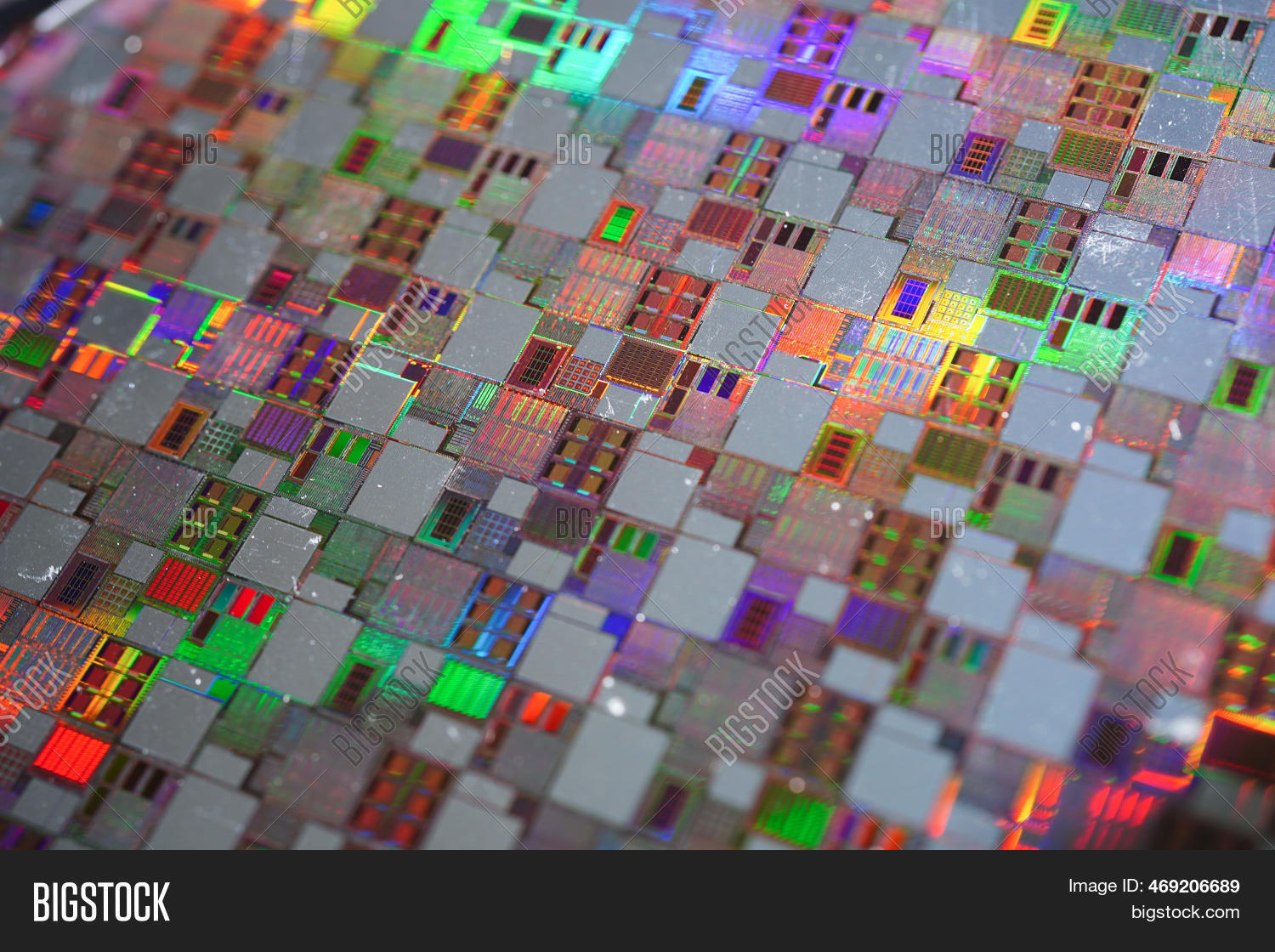 Silicon Wafer Image & Photo (Free Trial) | Bigstock