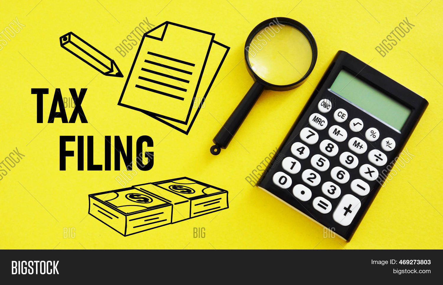 Tax Filing. Filing Image & Photo (Free Trial) | Bigstock