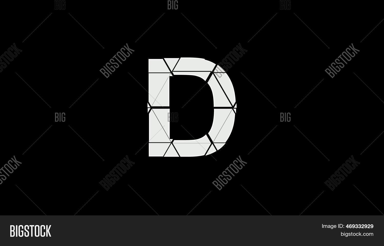 3d Shattered Letter D Image & Photo (Free Trial) | Bigstock