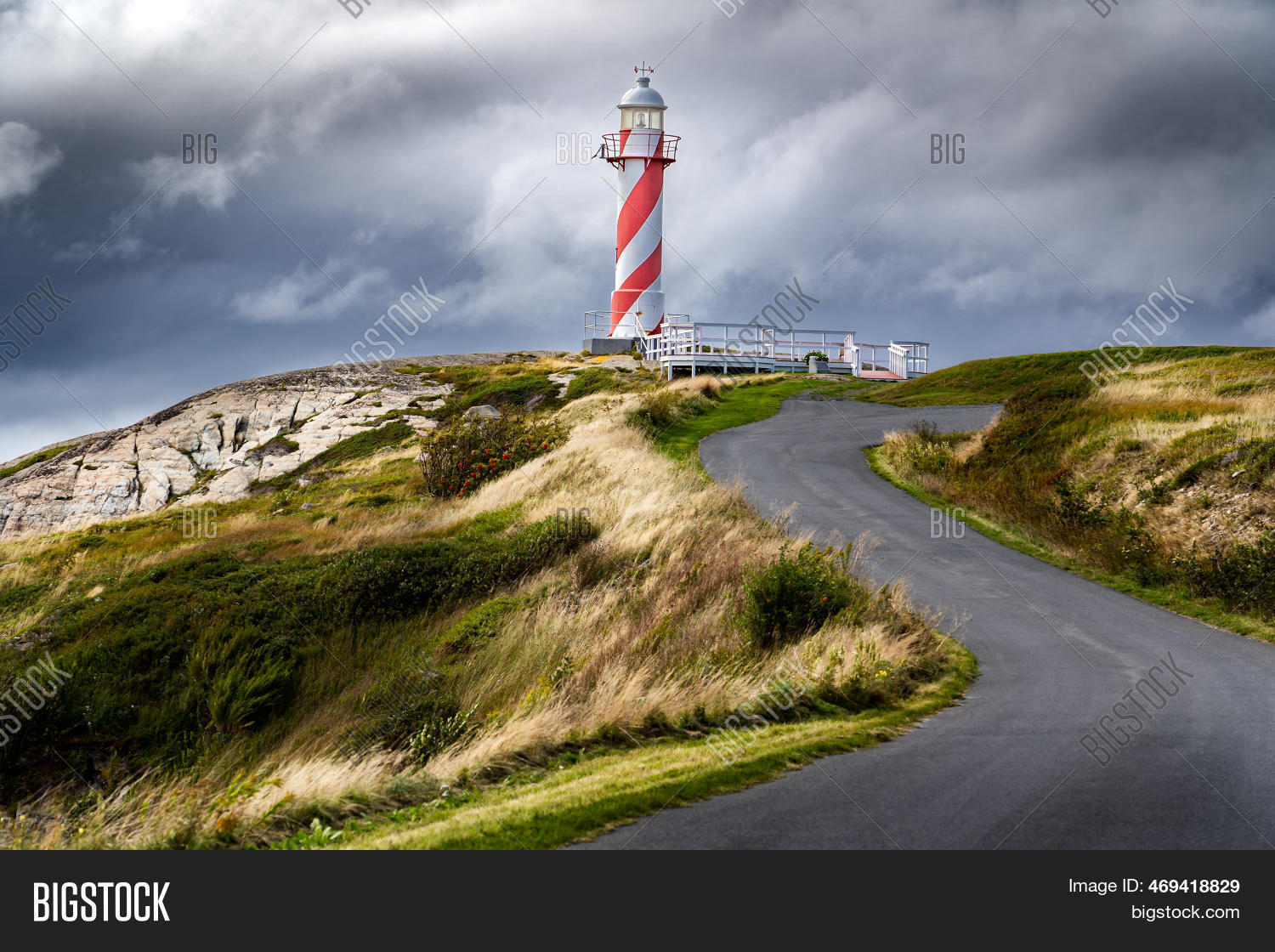 Lighthouse Top Winding Image & Photo (Free Trial) | Bigstock