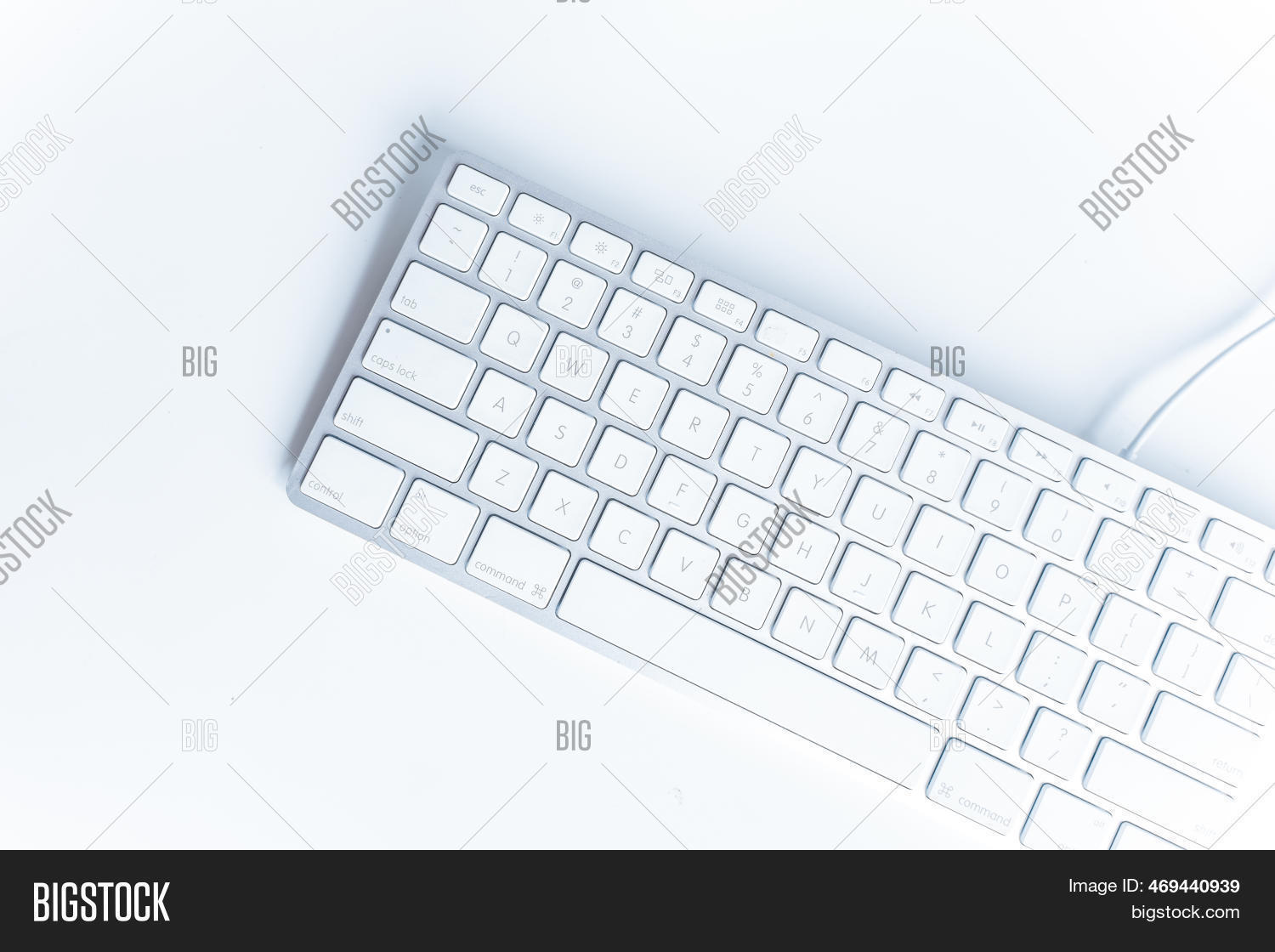 Keyboard White Image & Photo (Free Trial) | Bigstock