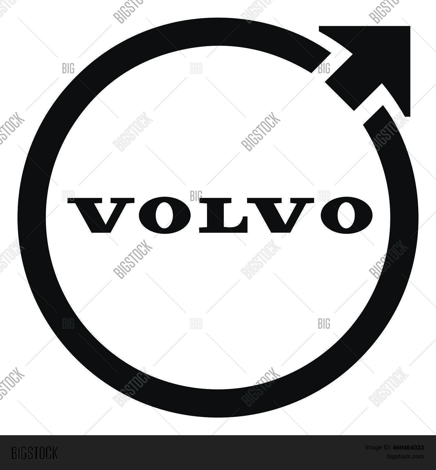New Volvo Emblem Vector & Photo (Free Trial) | Bigstock