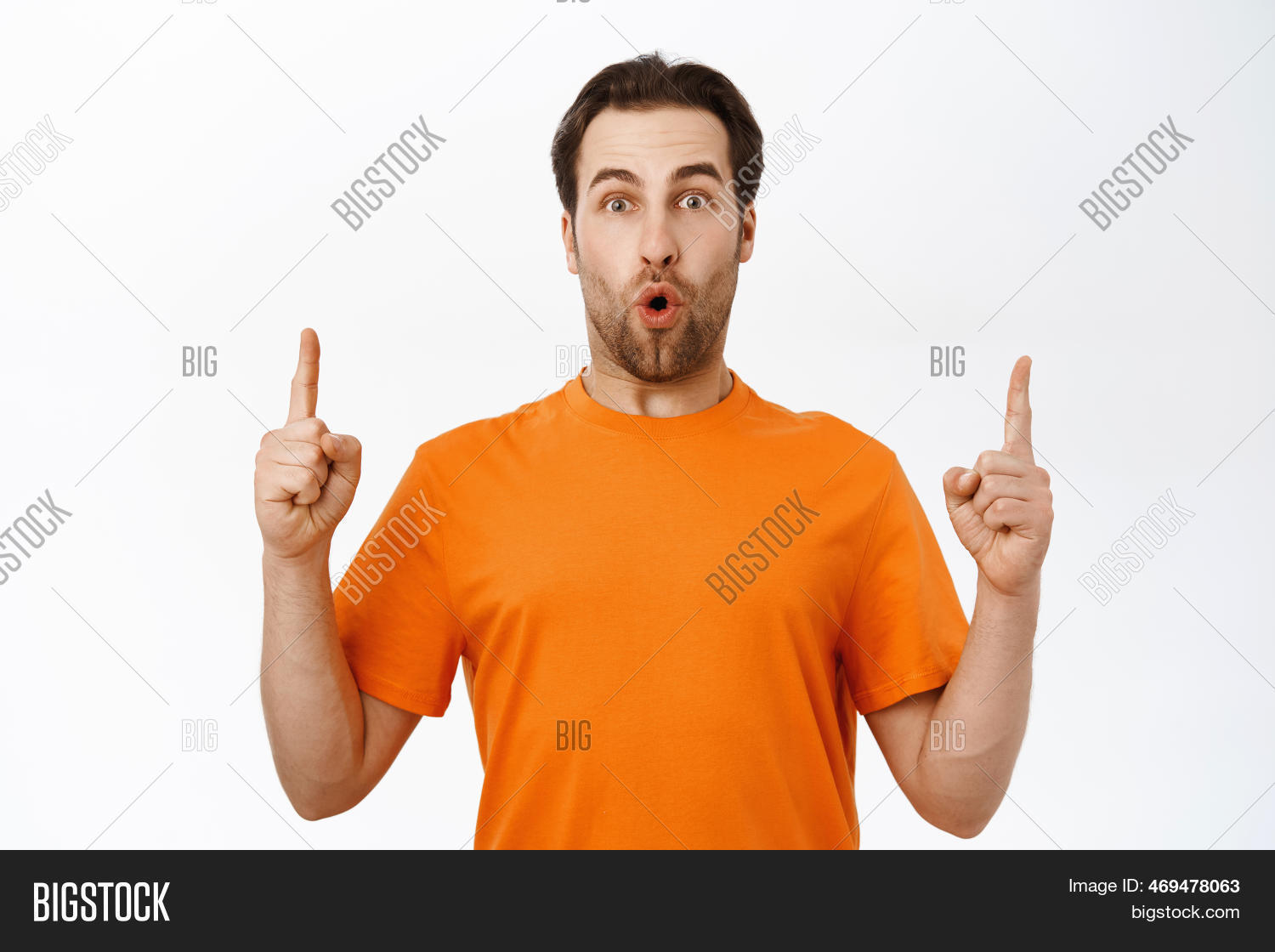 Slightly Impressed Facial Expression