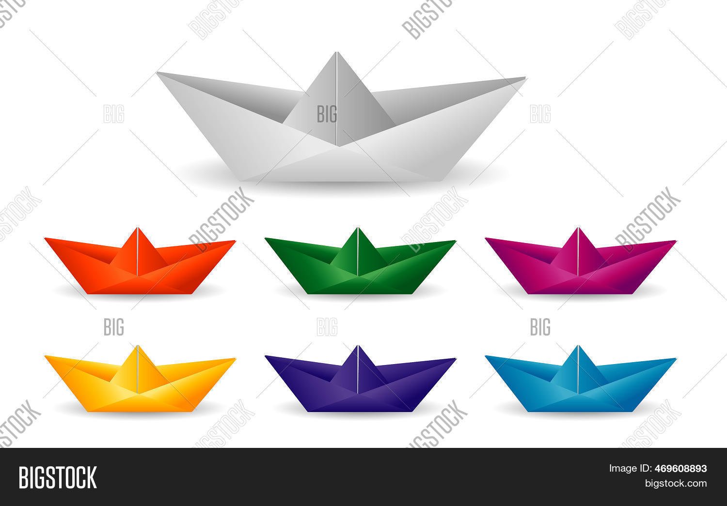 Folded Paper Boat Image & Photo (Free Trial) | Bigstock