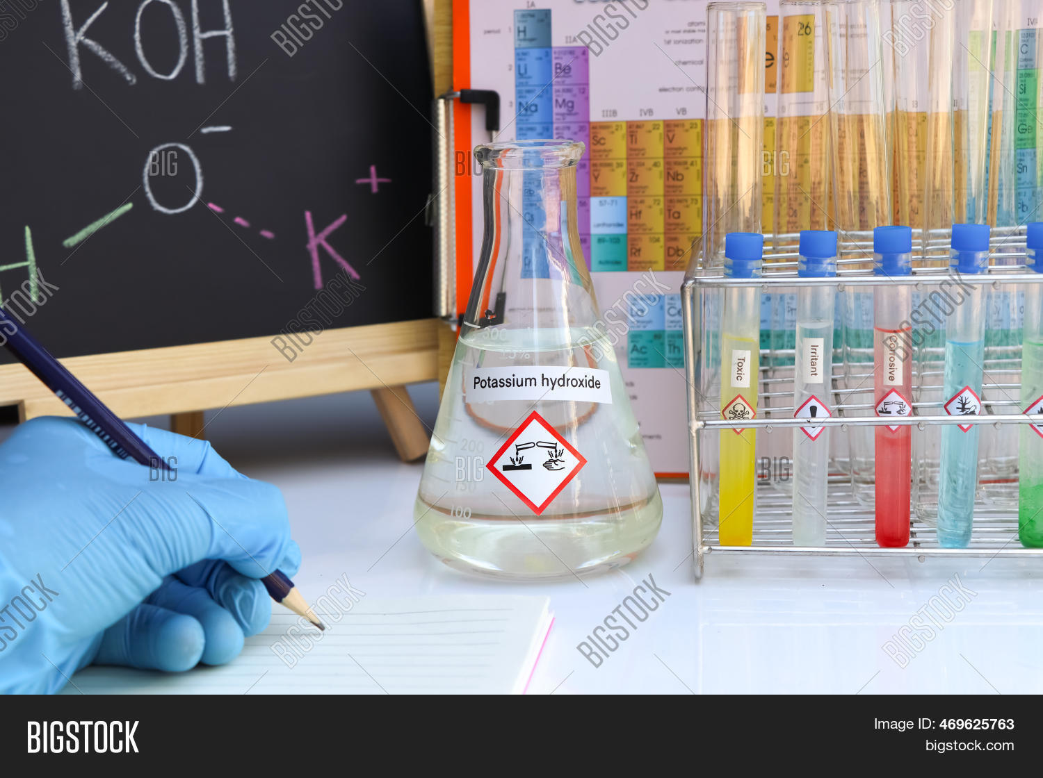 Potassium Hydroxide Image & Photo (Free Trial) | Bigstock