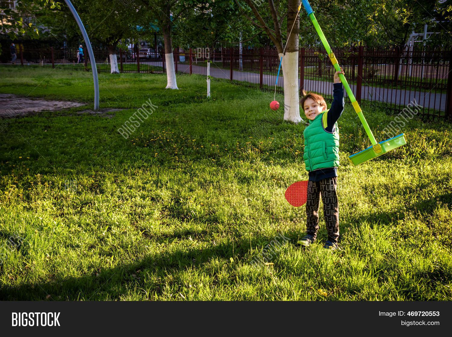 Happy Boy Playing Image & Photo (Free Trial) | Bigstock