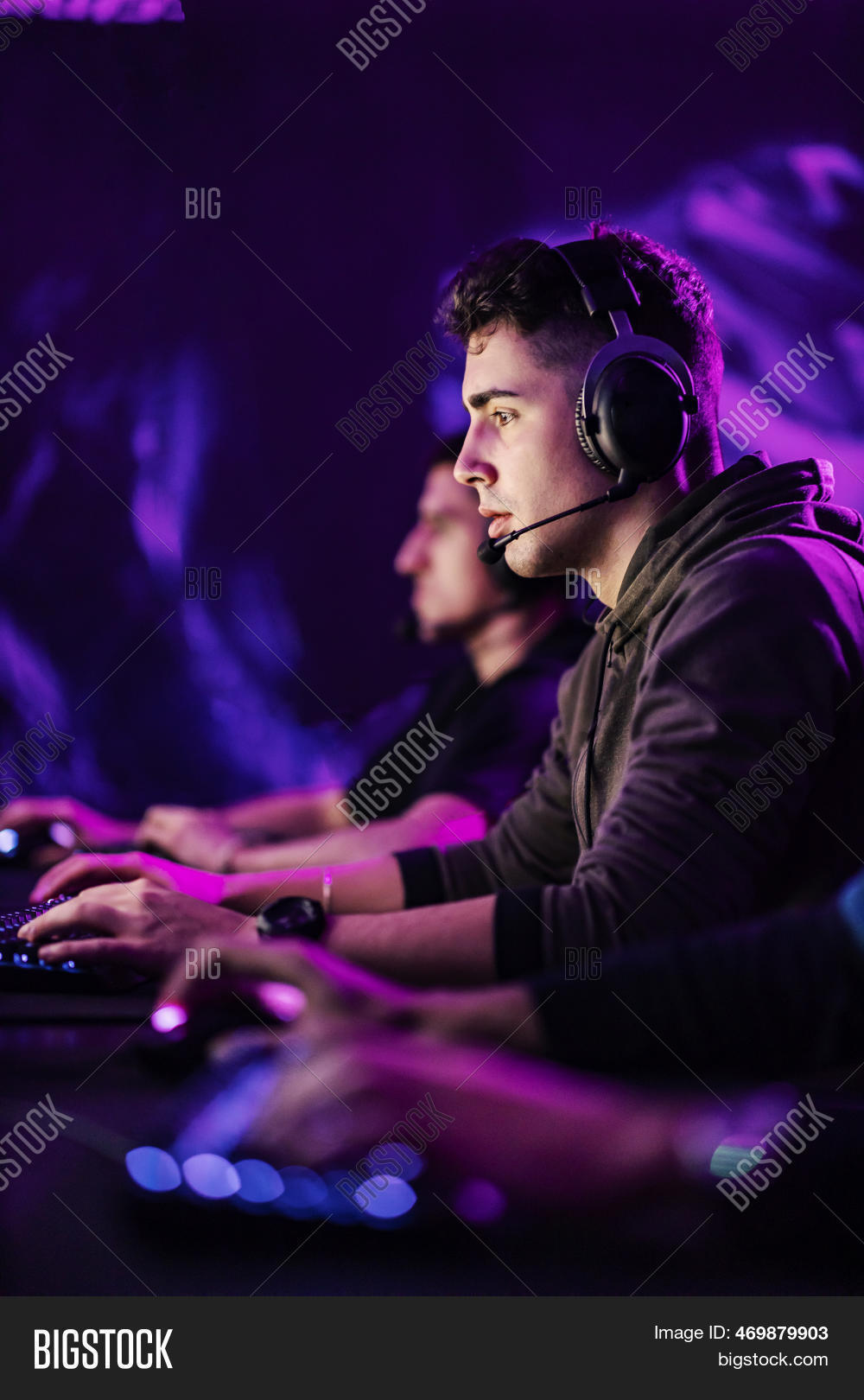 Focused Gamer Having Image & Photo (Free Trial) | Bigstock