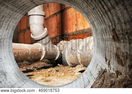 Sewer Pipes Home Image & Photo (Free Trial) | Bigstock
