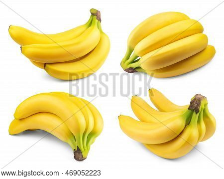 Bananas Isolated Set. Image & Photo (Free Trial) | Bigstock
