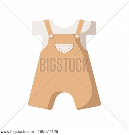 Orange Dungarees Vector & Photo (Free Trial) | Bigstock