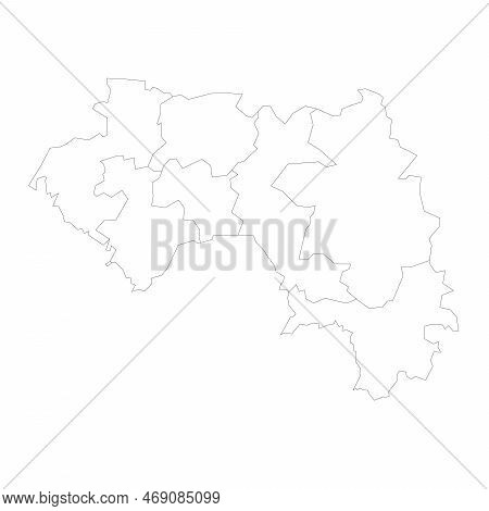Guinea Political Map Vector & Photo (Free Trial) | Bigstock