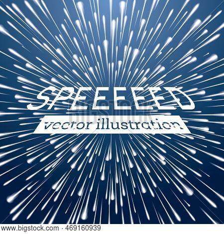 Warp Speed Background Vector & Photo (Free Trial) | Bigstock