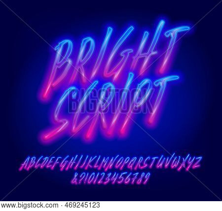 Bright Script Vector & Photo (Free Trial) | Bigstock