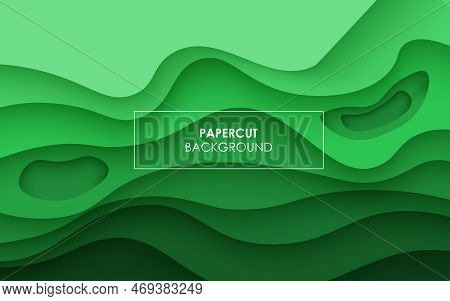 Multi Layers Green Vector & Photo (Free Trial) | Bigstock
