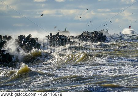 Coastal Storm Baltic Image & Photo (Free Trial) | Bigstock