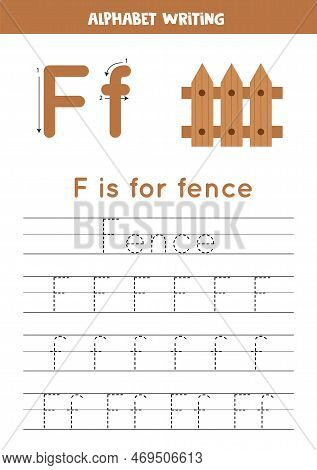 Tracing Alphabet Vector & Photo (Free Trial) | Bigstock