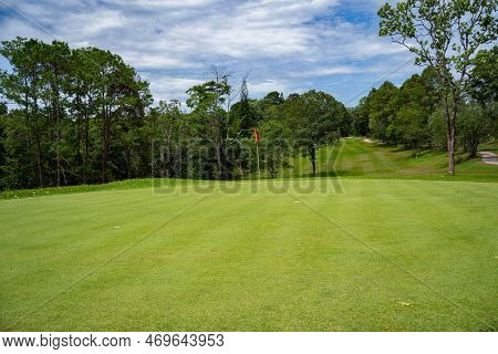 Golf Course Green Background