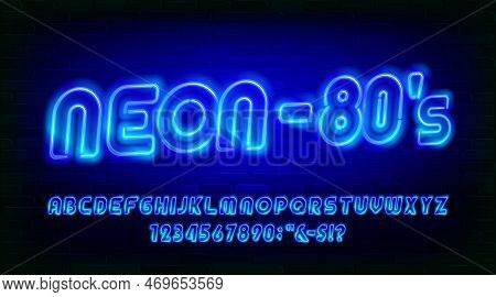 Neon Letters Images, Illustrations & Vectors (Free) - Bigstock