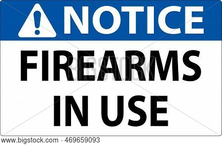 Notice Firearms Vector & Photo (Free Trial) | Bigstock