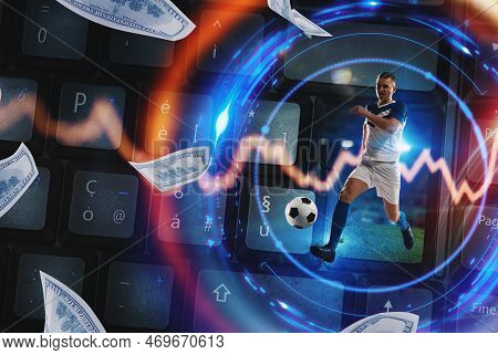 Football Player Exits Image & Photo (Free Trial) | Bigstock