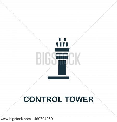 Control Tower Icon. Vector & Photo (Free Trial) | Bigstock