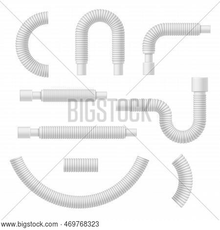 Corrugated Tubes Hose Vector & Photo (Free Trial) | Bigstock