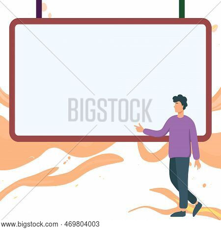 Presentator Shows Vector & Photo (Free Trial) | Bigstock