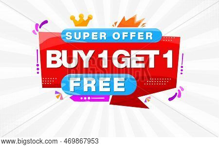 Super Offer Buy 1 Get Vector & Photo (Free Trial) | Bigstock