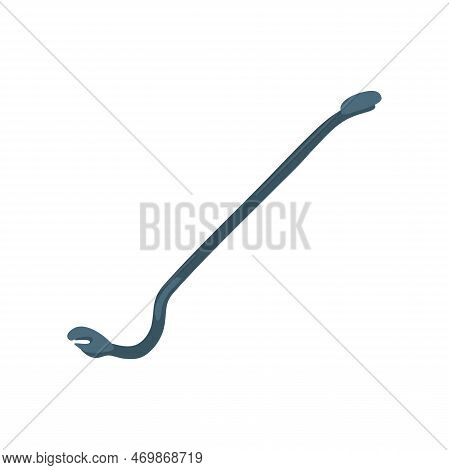 Long Iron Crowbar Vector & Photo (Free Trial) | Bigstock