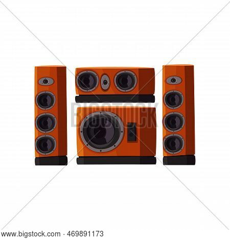 Brown Subwoofer Vector & Photo (Free Trial) | Bigstock