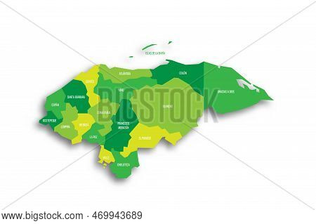 Honduras Political Vector & Photo (Free Trial) | Bigstock