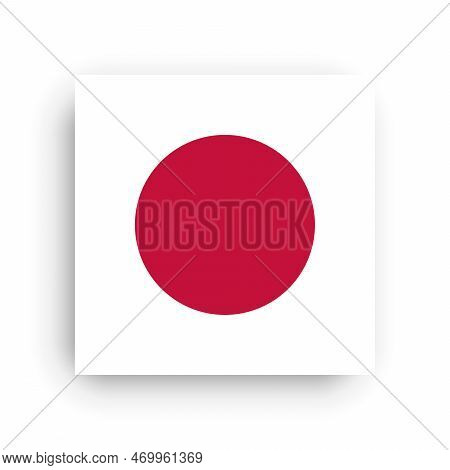 Japan Flag - Flat Vector & Photo (Free Trial) | Bigstock