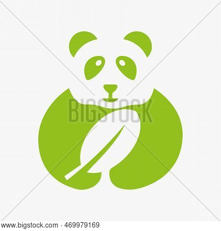 Panda Eco Logo Vector & Photo (Free Trial) | Bigstock
