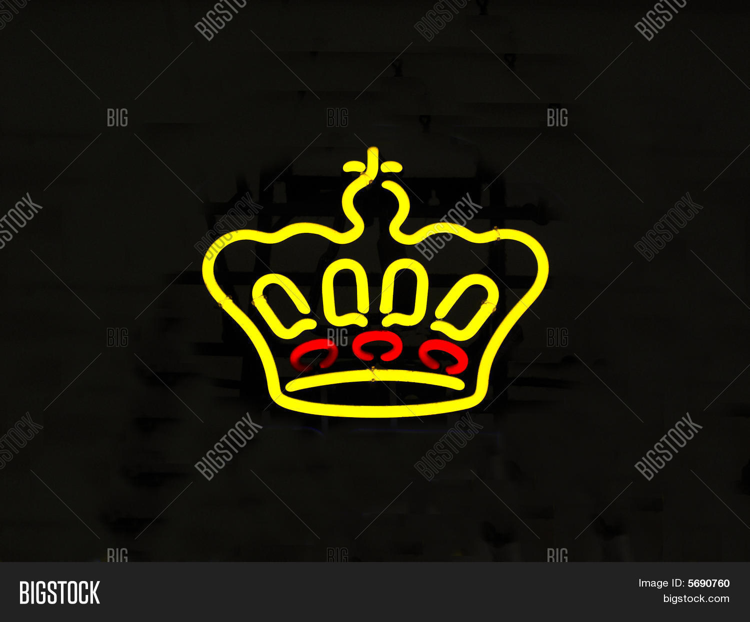 Neon Crown Sign Image & Photo (Free Trial) | Bigstock