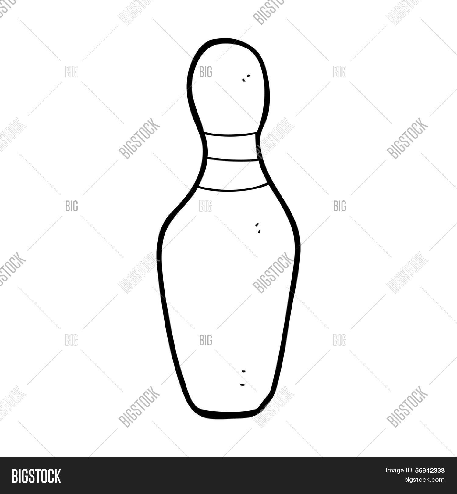Cartoon Ten Pin Vector & Photo (Free Trial) | Bigstock