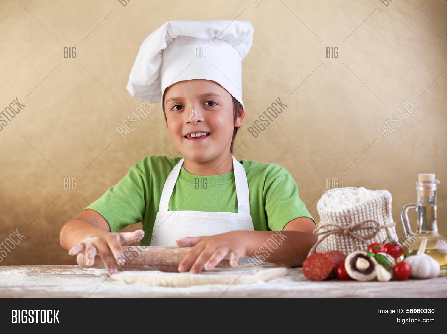 Baker Chef Boy Image & Photo (Free Trial) | Bigstock