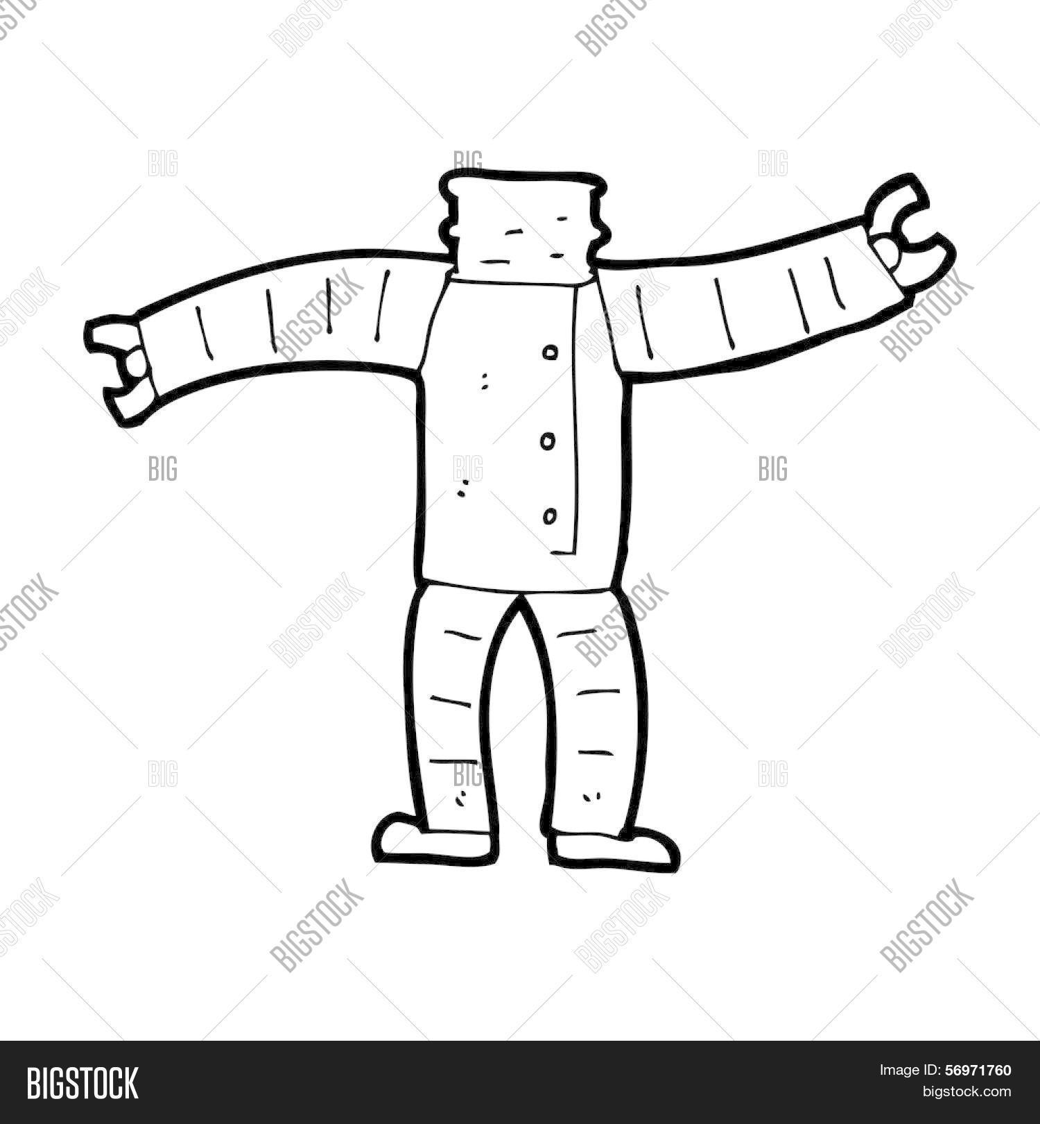 Cartoon Robot Body ( Vector & Photo (Free Trial) | Bigstock