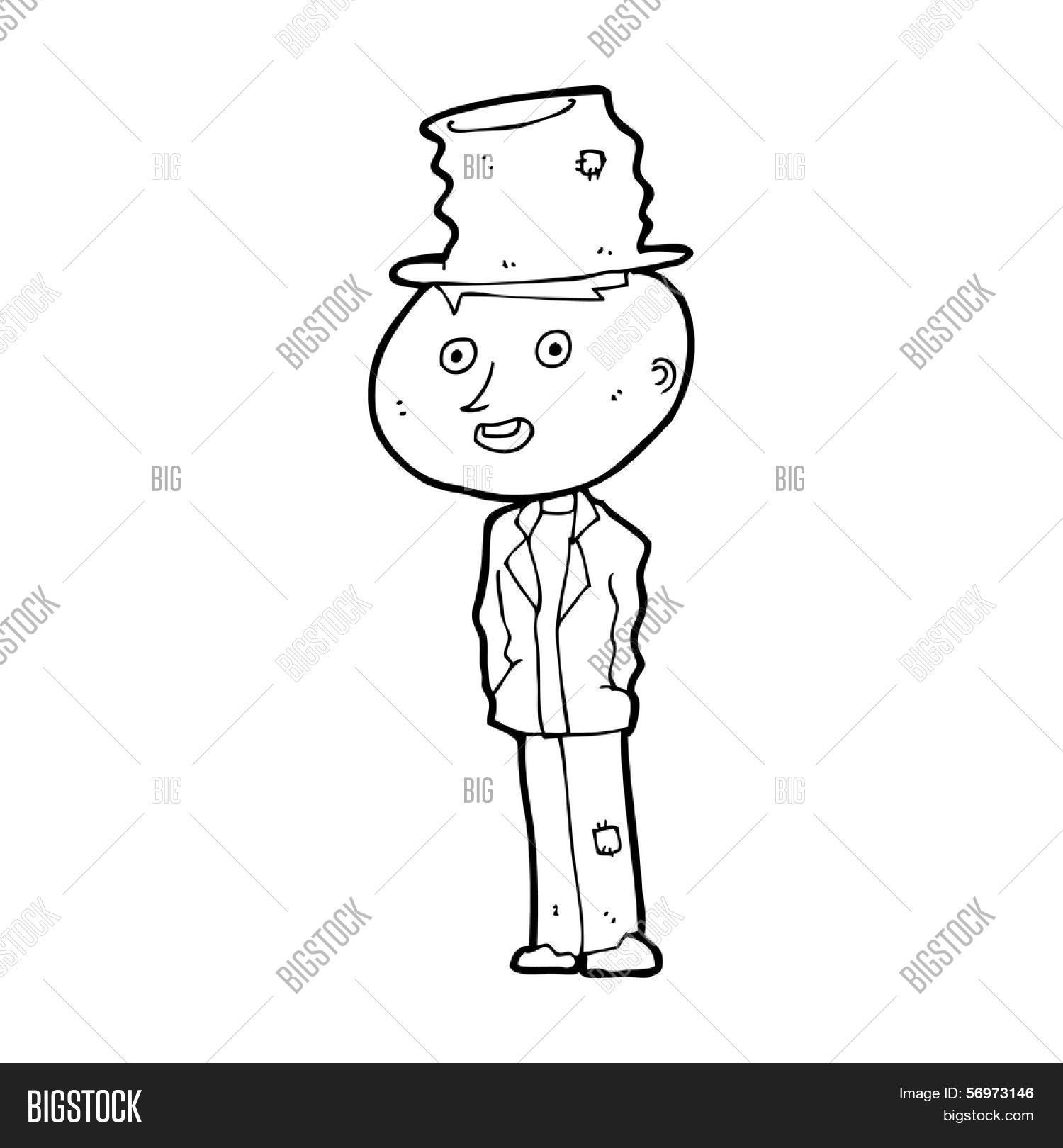 Cartoon Funny Hobo Vector & Photo (Free Trial) | Bigstock