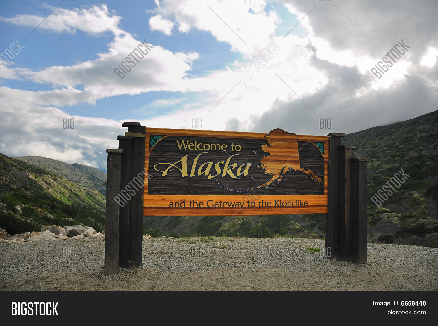 Welcome Alaska Sign Image & Photo (Free Trial) | Bigstock
